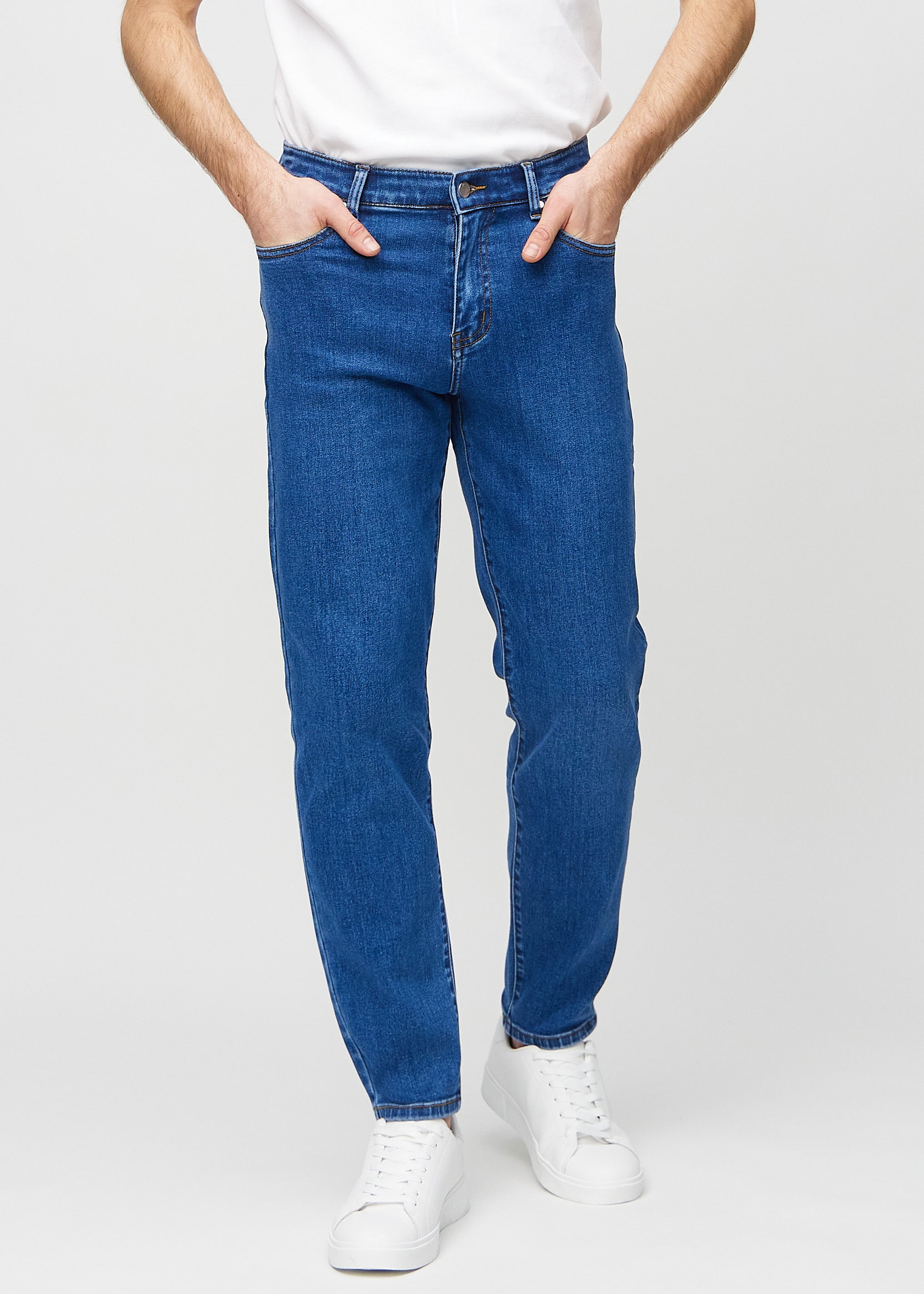 Oceans™ Regular Denim Jeans – Mörkblå – Herr | Perfect Jeans